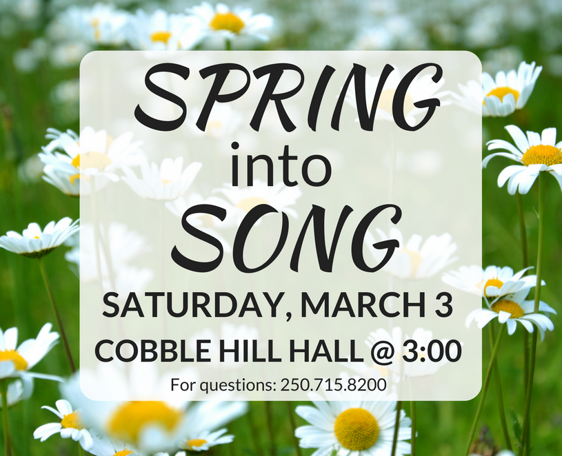 Spring Into Song CMS Food Bank Fundraiser | Forte School of Music