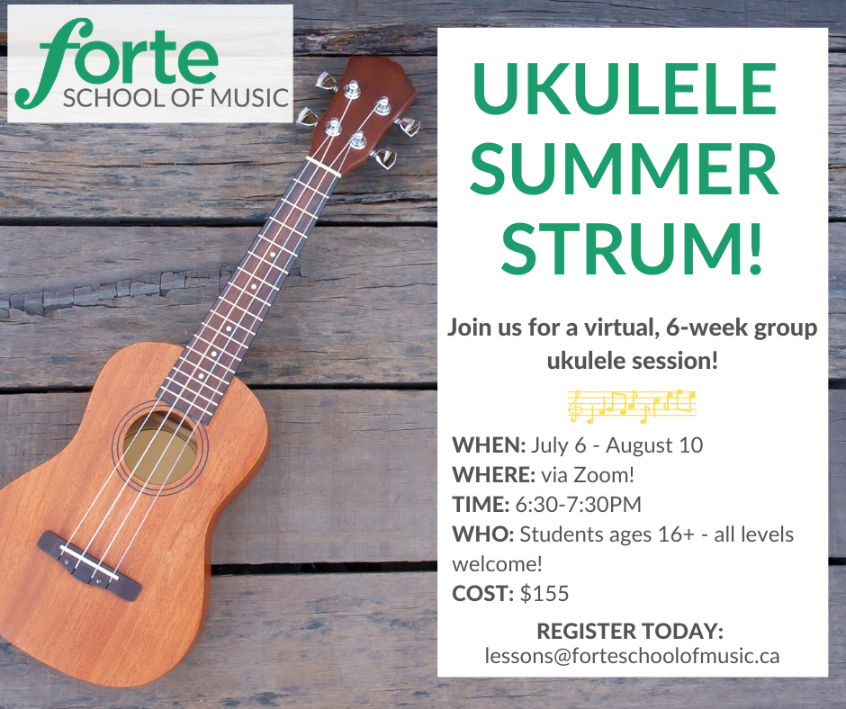 Summer Lessons at Forte School of Music Duncan